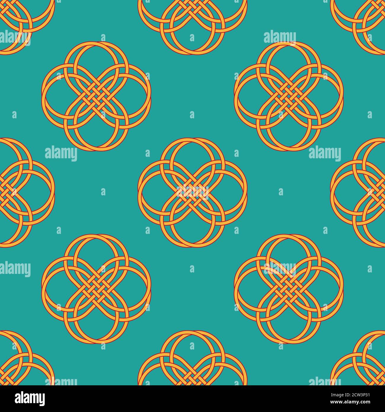 Geometric seamless pattern. Celtic symbol textile print Stock Photo - Alamy