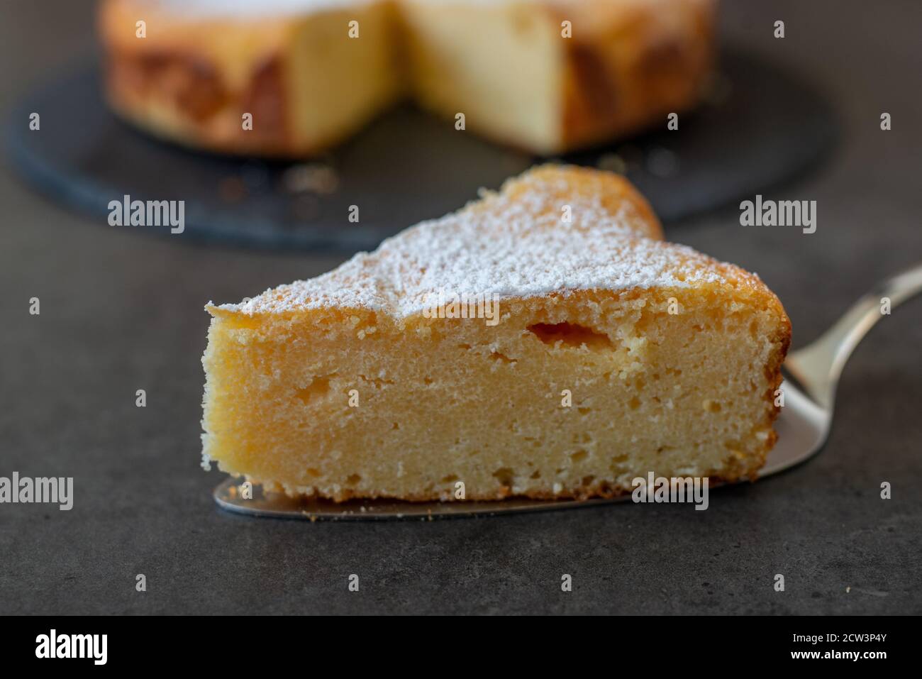 German cheesecake hi-res stock photography and images - Alamy