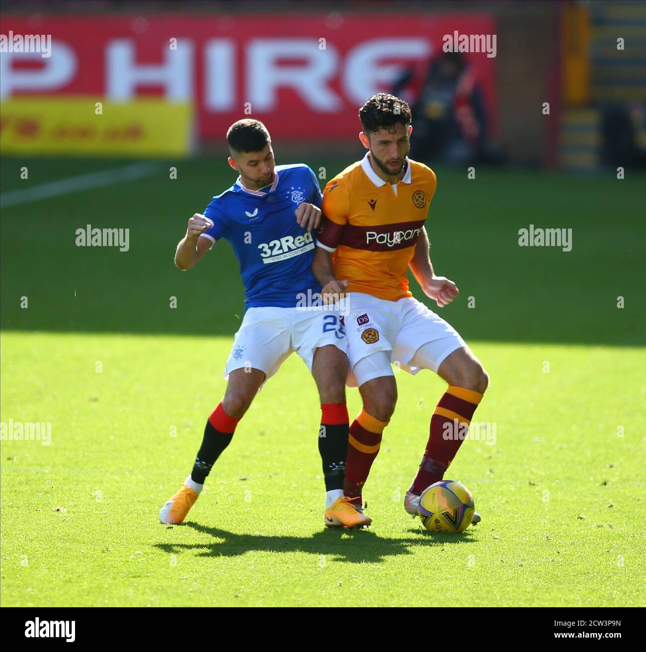 Motherwell, North Lanarkshire, Scotland, UK. 27th Sep, 2020. 27th ...