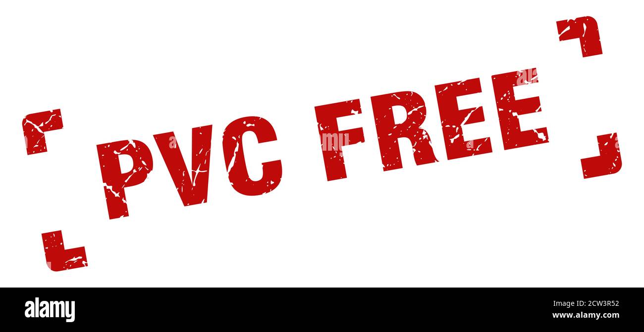 pvc free stamp. square grunge sign on white background Stock Vector Image & Art - Alamy