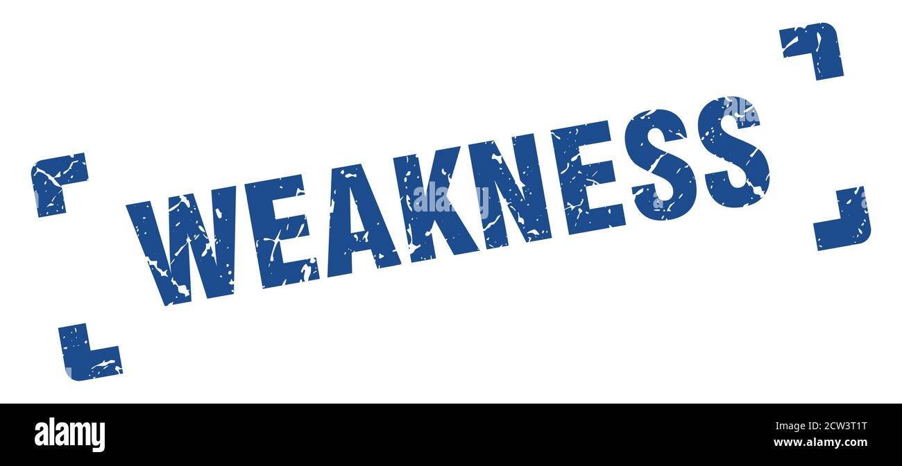 Weakness stamp Stock Vector Images - Alamy