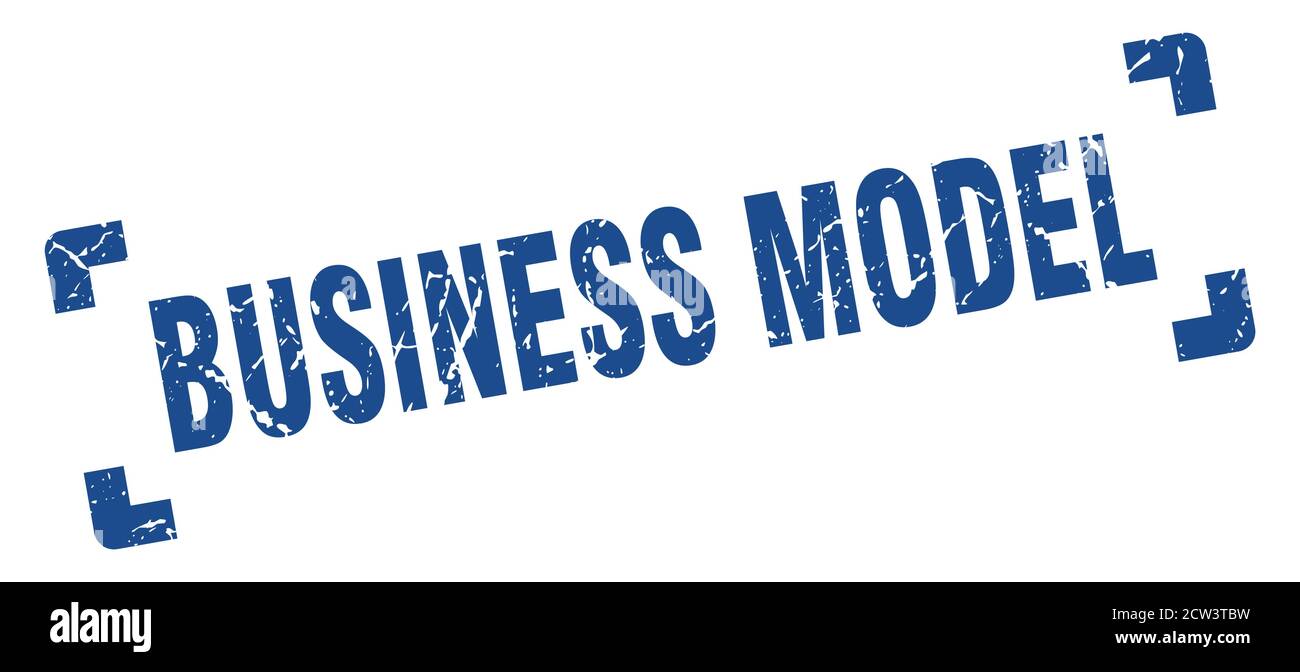 Business model square stamp hi-res stock photography and images - Alamy