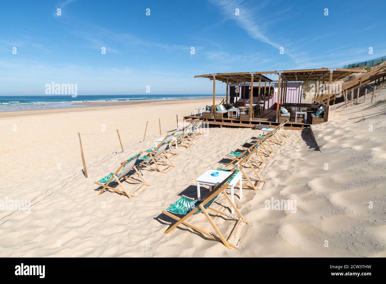 Atlantic coast resort of biscarrosse hi-res stock photography and ...