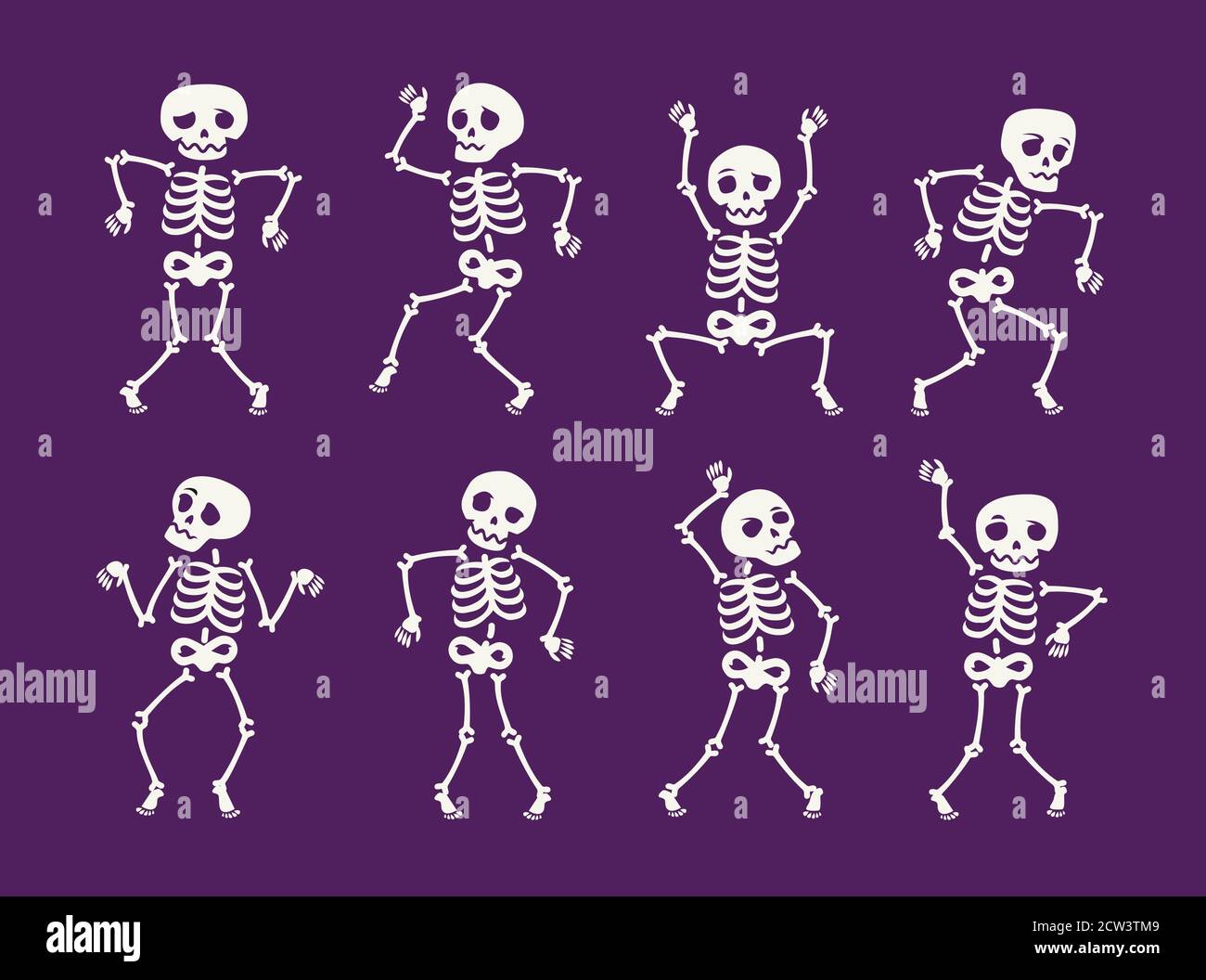 Cartoon skeleton human hi-res stock photography and images - Alamy