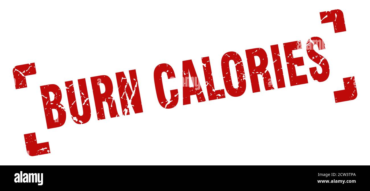 Burn calories stamp hi-res stock photography and images - Alamy