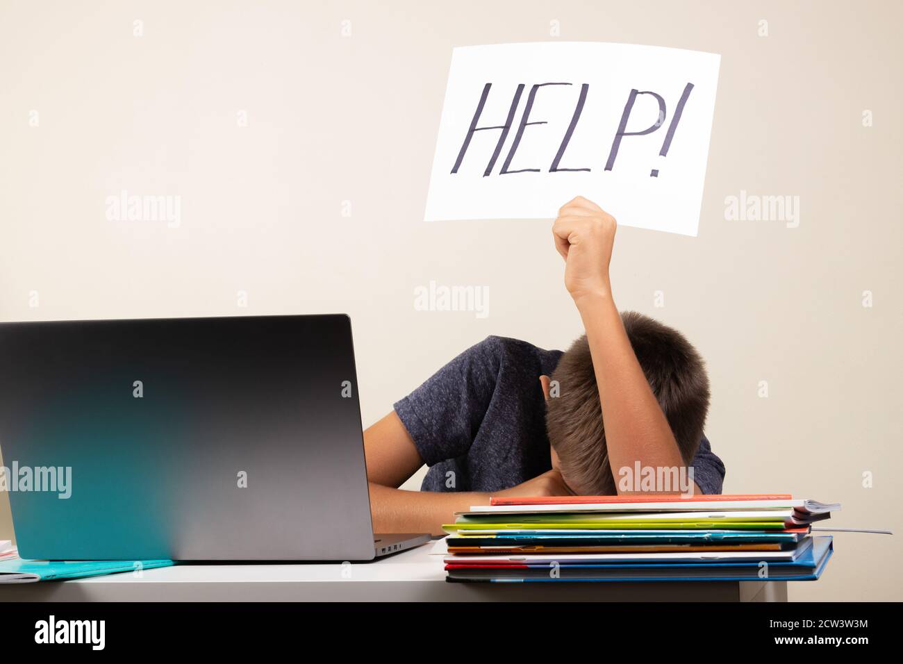 Learning difficulties, school, education, online remote learning ...