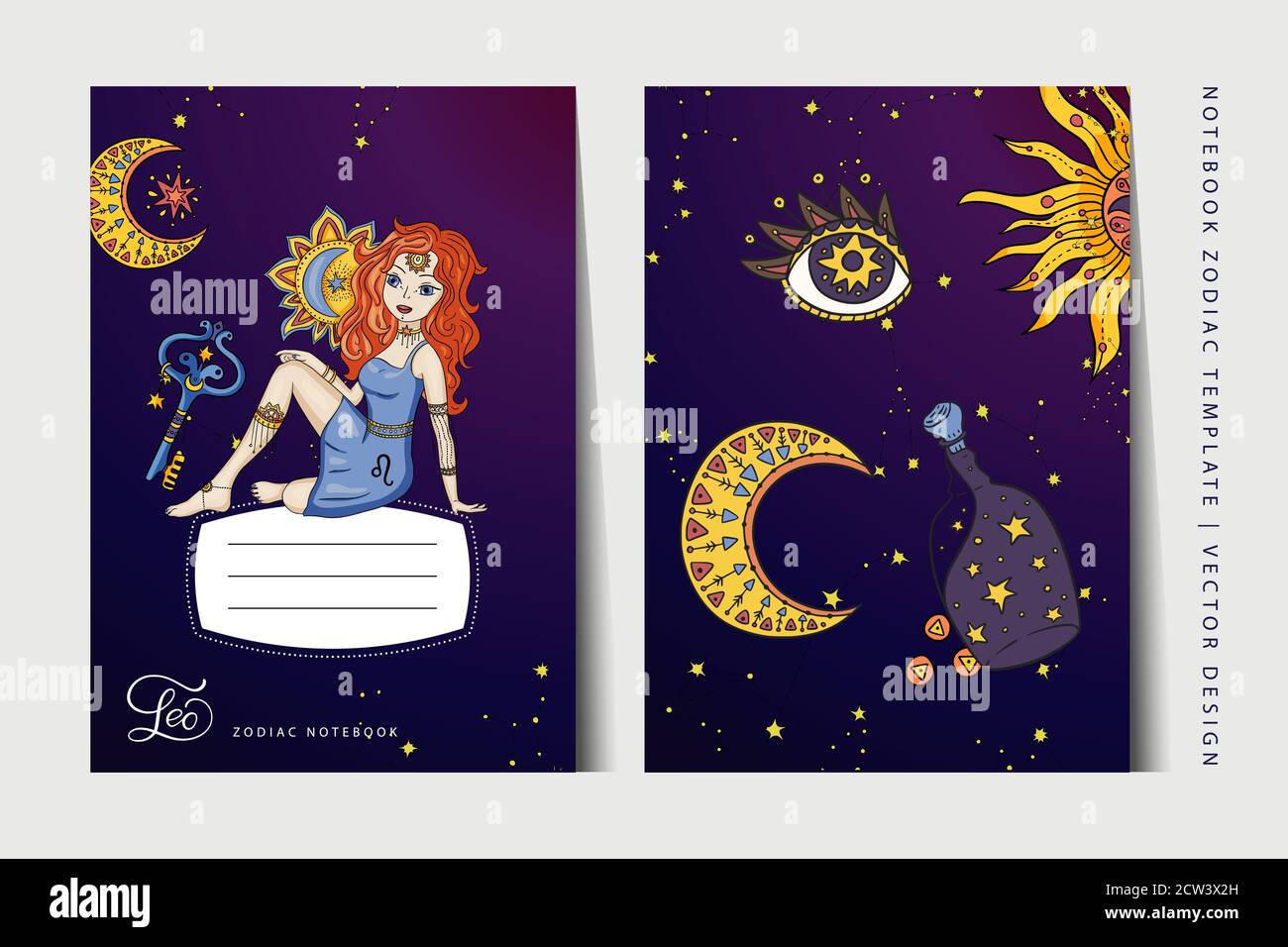 Zodiac leo Stock Vector Images - Alamy