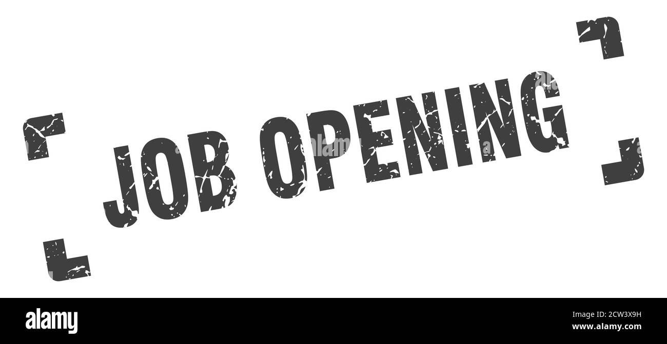 Job opening stamp hi-res stock photography and images - Alamy