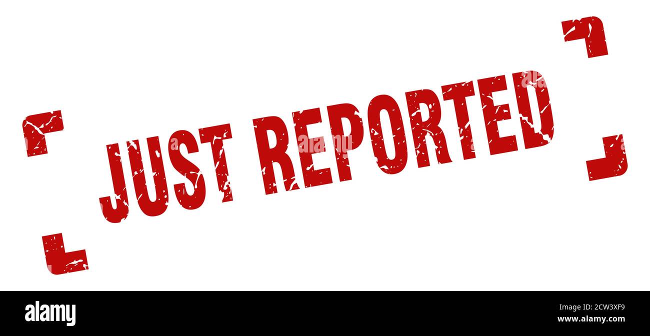 Reported Stock Vector Images - Alamy