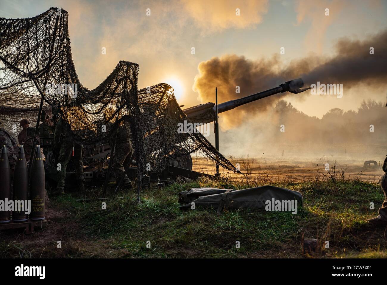 M77 howitzer hi-res stock photography and images - Alamy