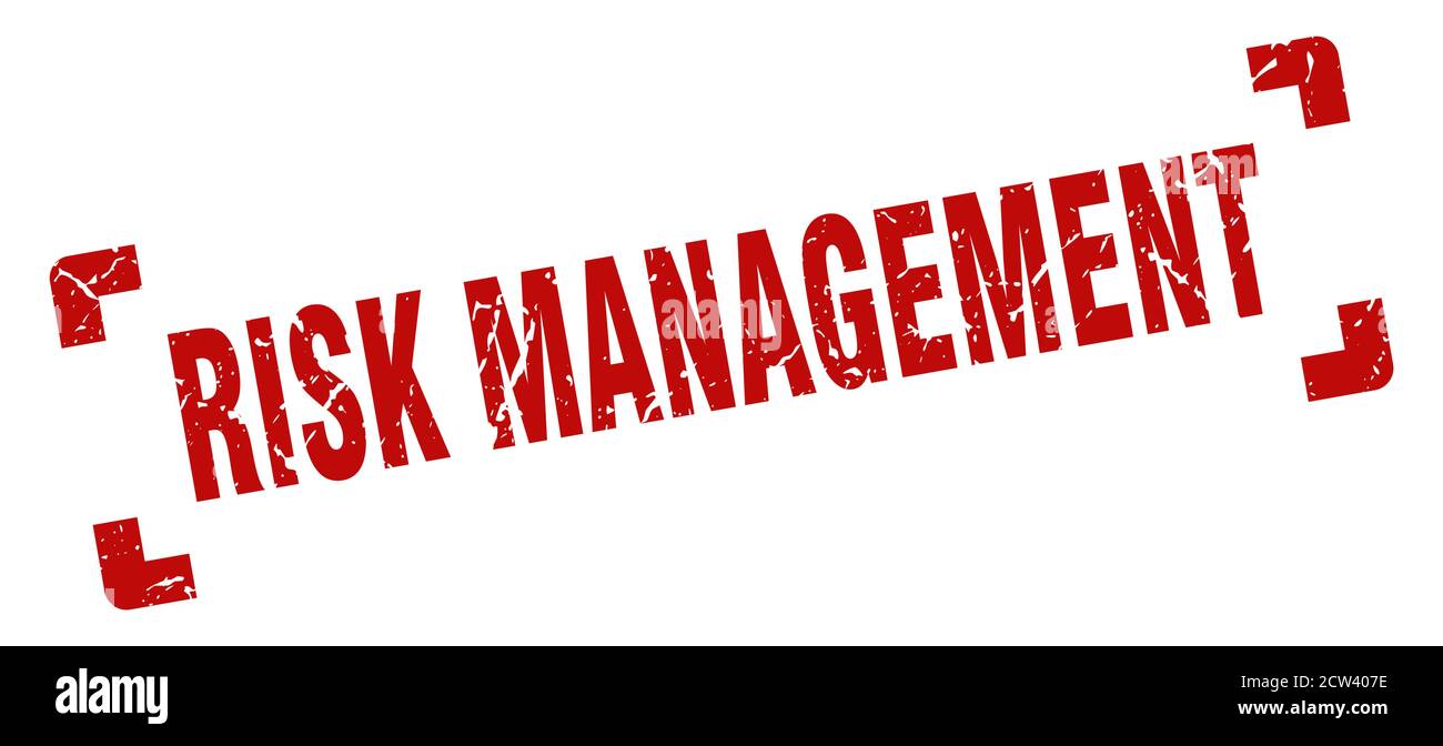 Risk management stamp square Stock Vector Images - Alamy