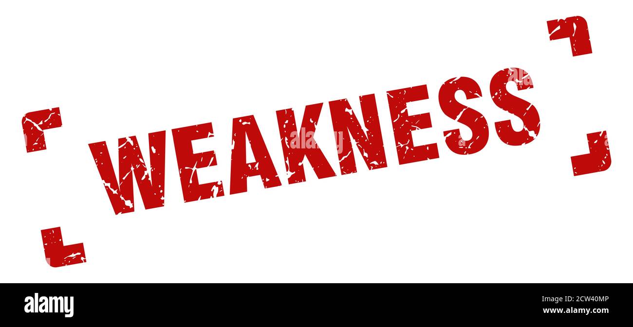 Weakness stamp Stock Vector Images - Alamy