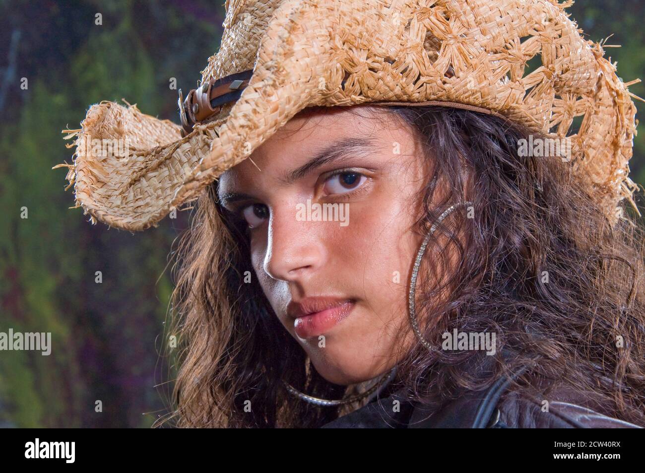 Fifteen Portrait Of Latin American Girl Alamy Exclusive Image Stock