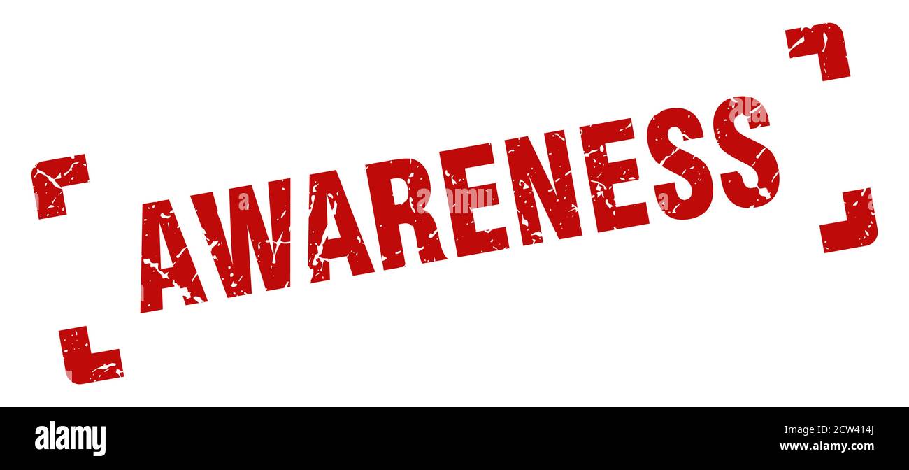 awareness stamp. square grunge sign on white background Stock Vector Image & Art - Alamy