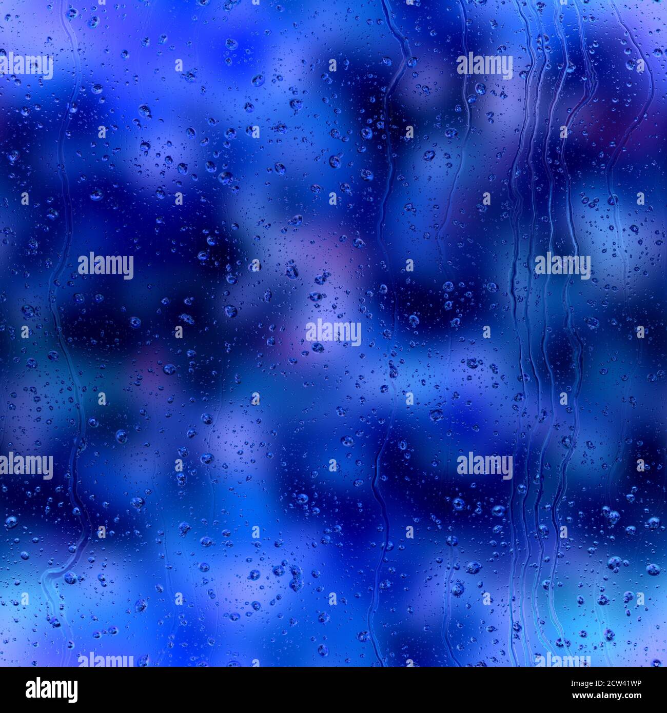Seamless rain drop water repeat pattern on blur Stock Photo - Alamy