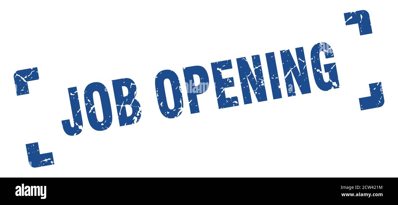 Job opening stamp hi-res stock photography and images - Alamy