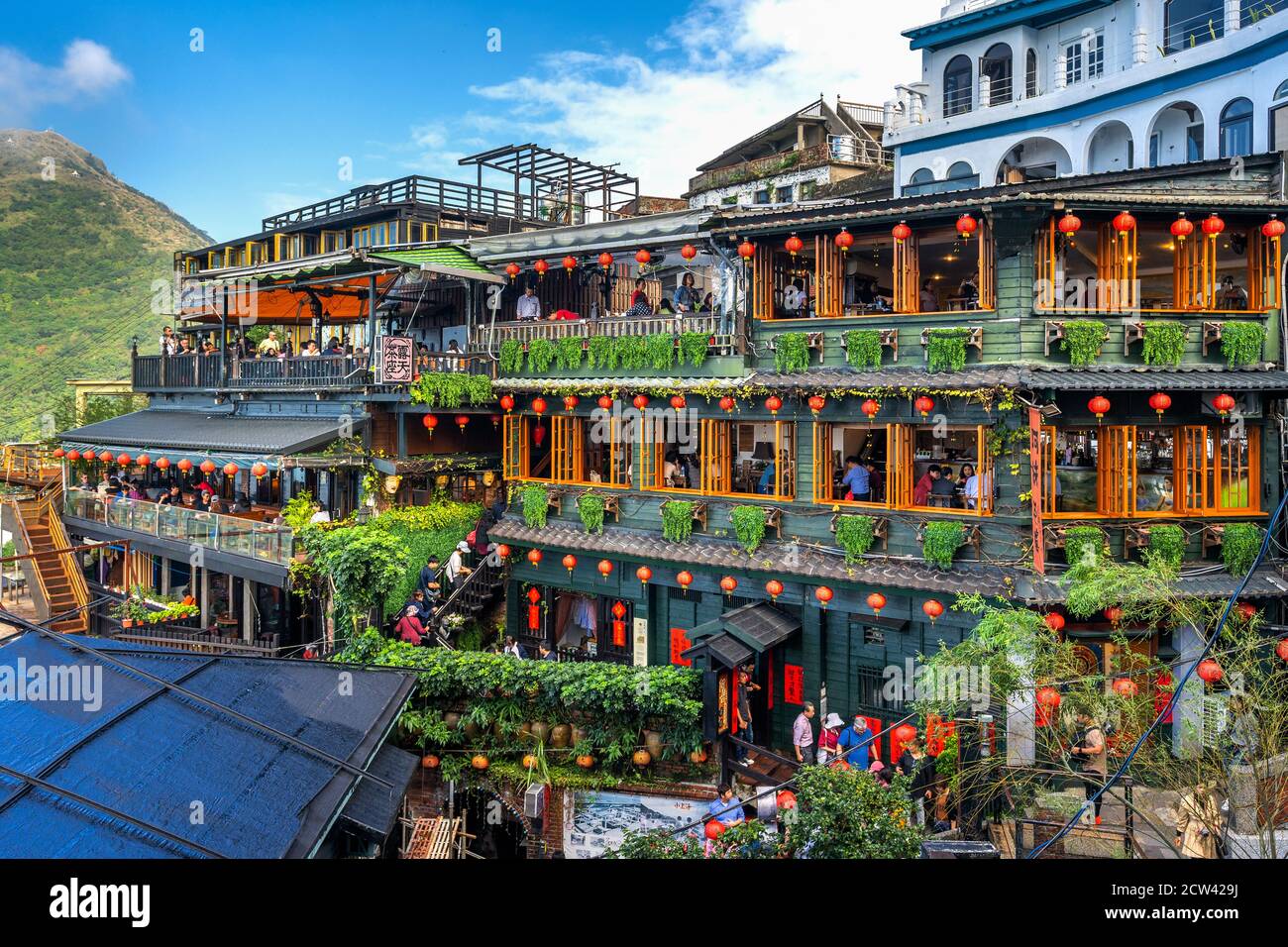 Taiwan taipei traditional tea house hi-res stock photography and images ...