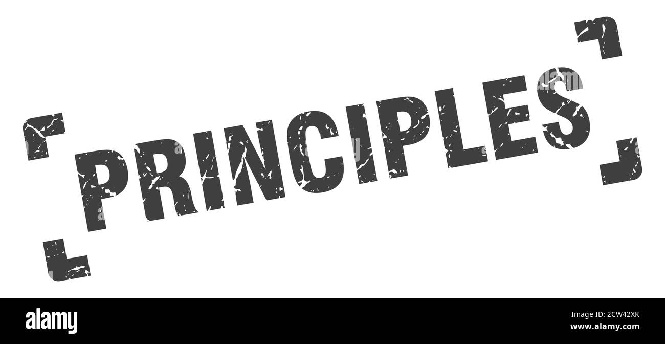 Principles label Black and White Stock Photos & Images - Alamy