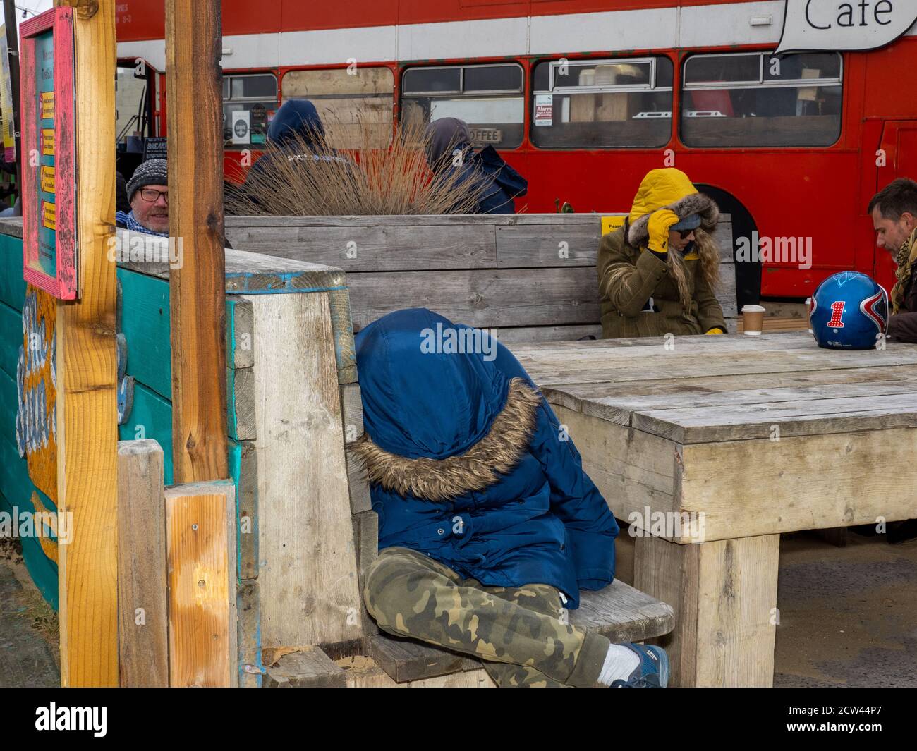 Hoods up hi-res stock photography and images - Alamy