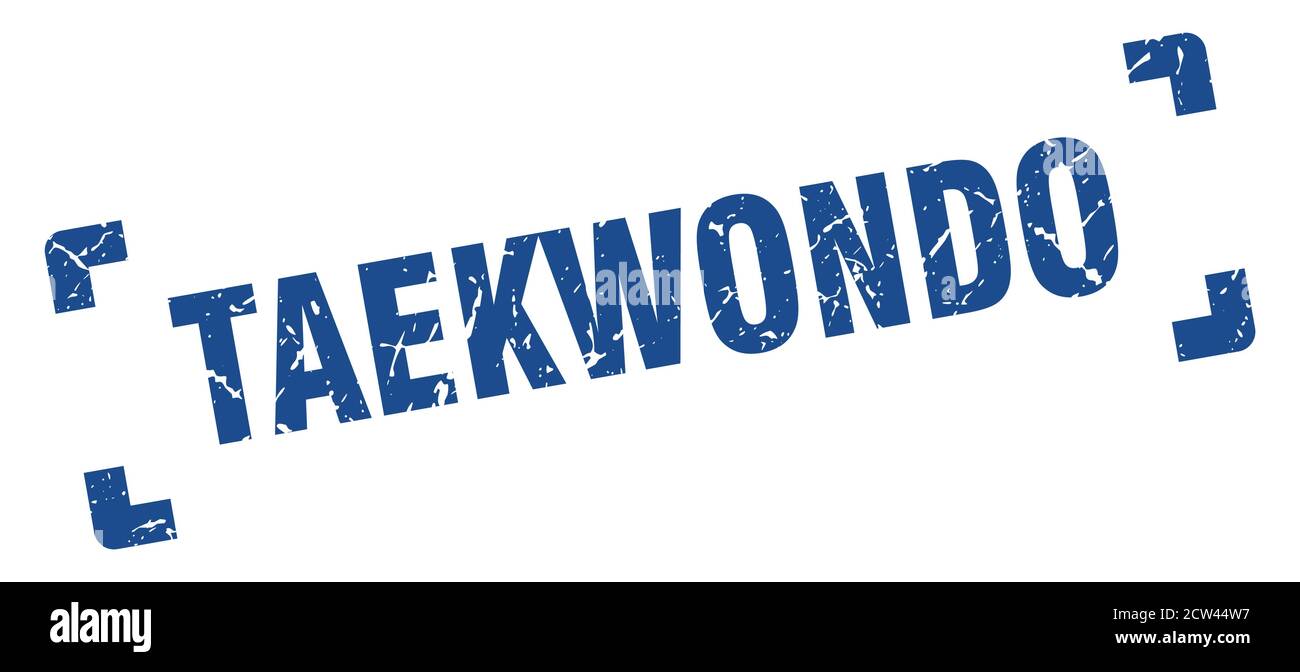 Taekwondo stamp sign seal hi-res stock photography and images - Alamy