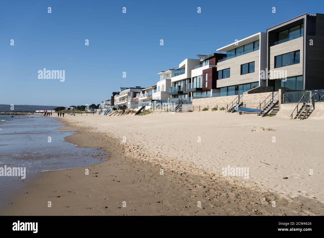 Expensive high end beachfront properties in Sandbanks Poole Dorset ...