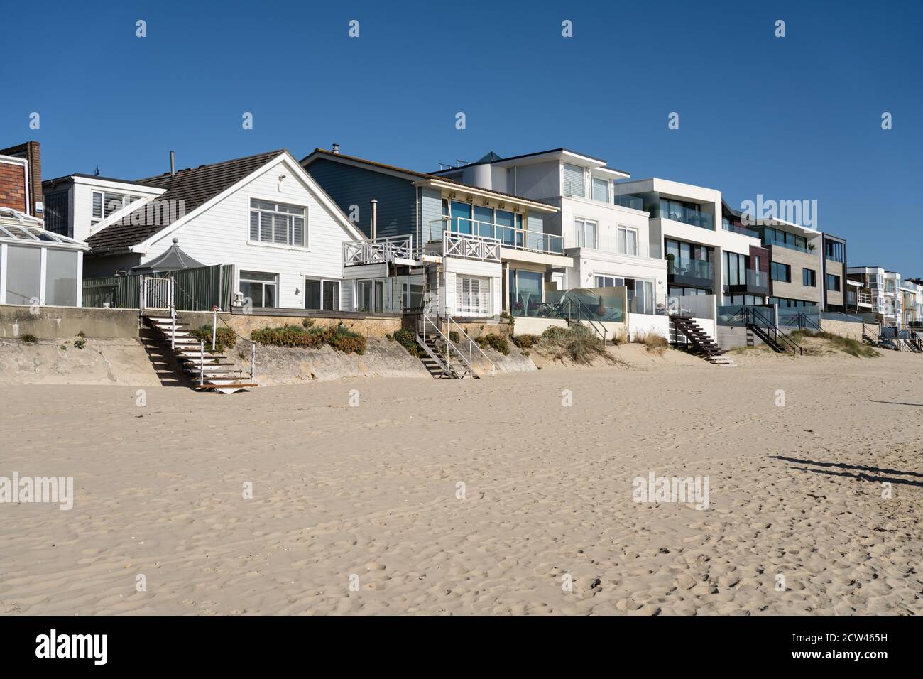 Expensive high end beachfront properties in Sandbanks Poole Dorset ...