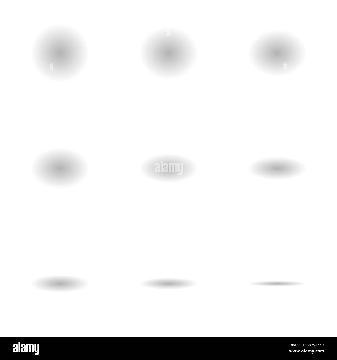 Set of shadow effect web design icon, Collection of savor transparent ...