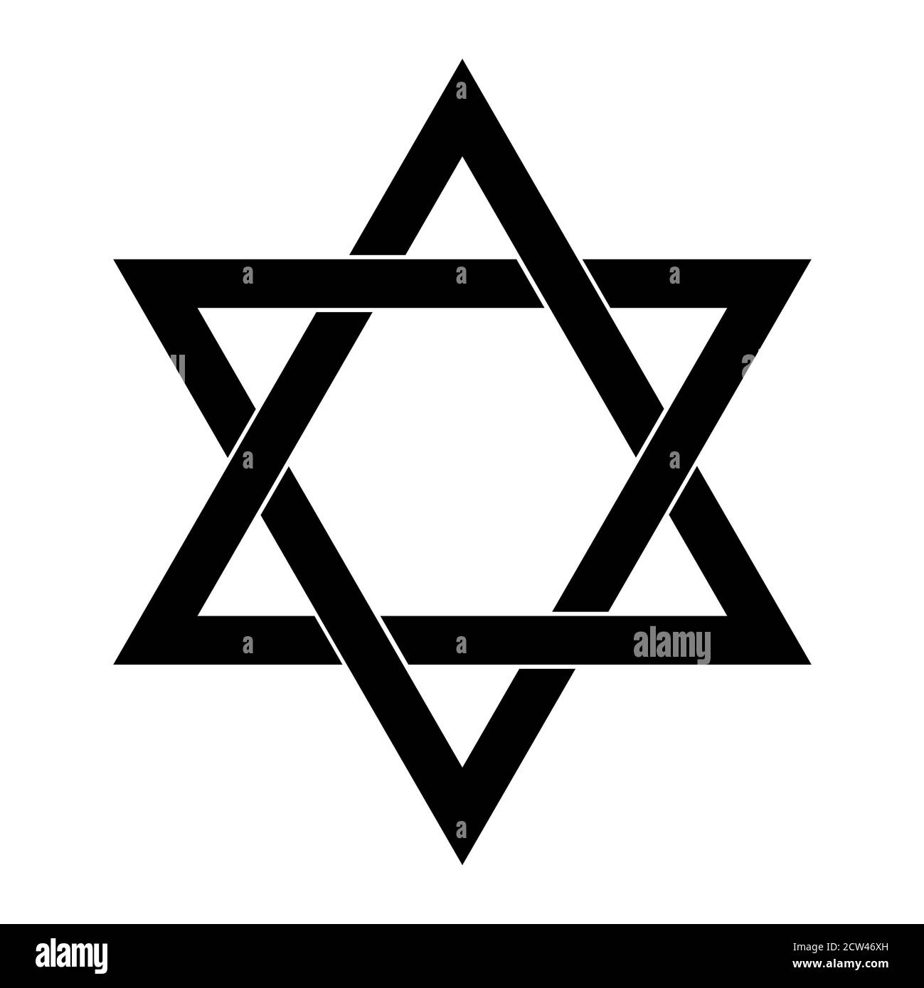 David star icon, israel symbol of religion judaism. Hexagram jerusalem ...