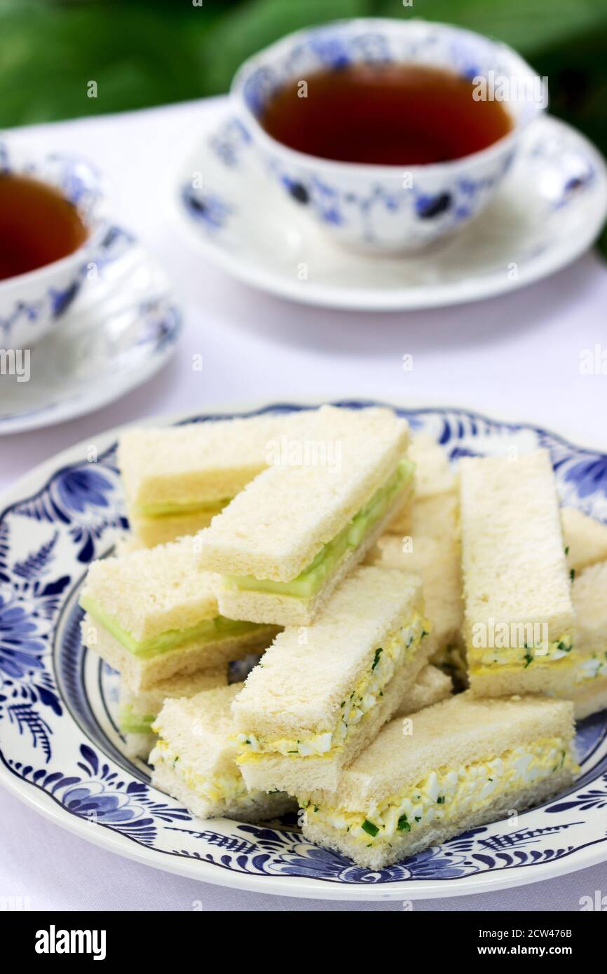 Finger sandwiches hi-res stock photography and images - Alamy