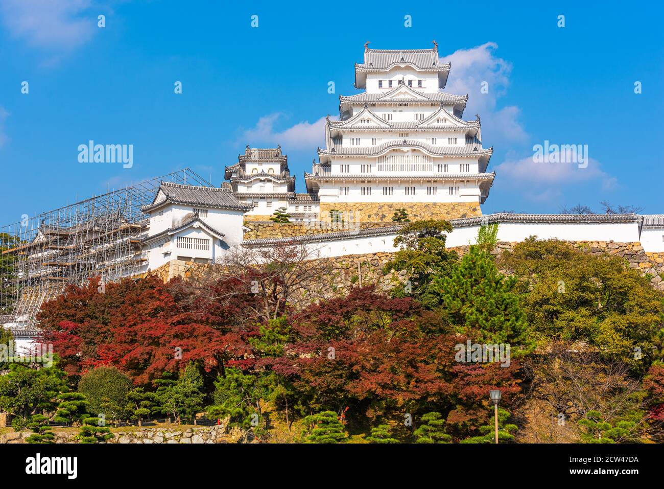 Himeji castle aerial hi-res stock photography and images - Alamy