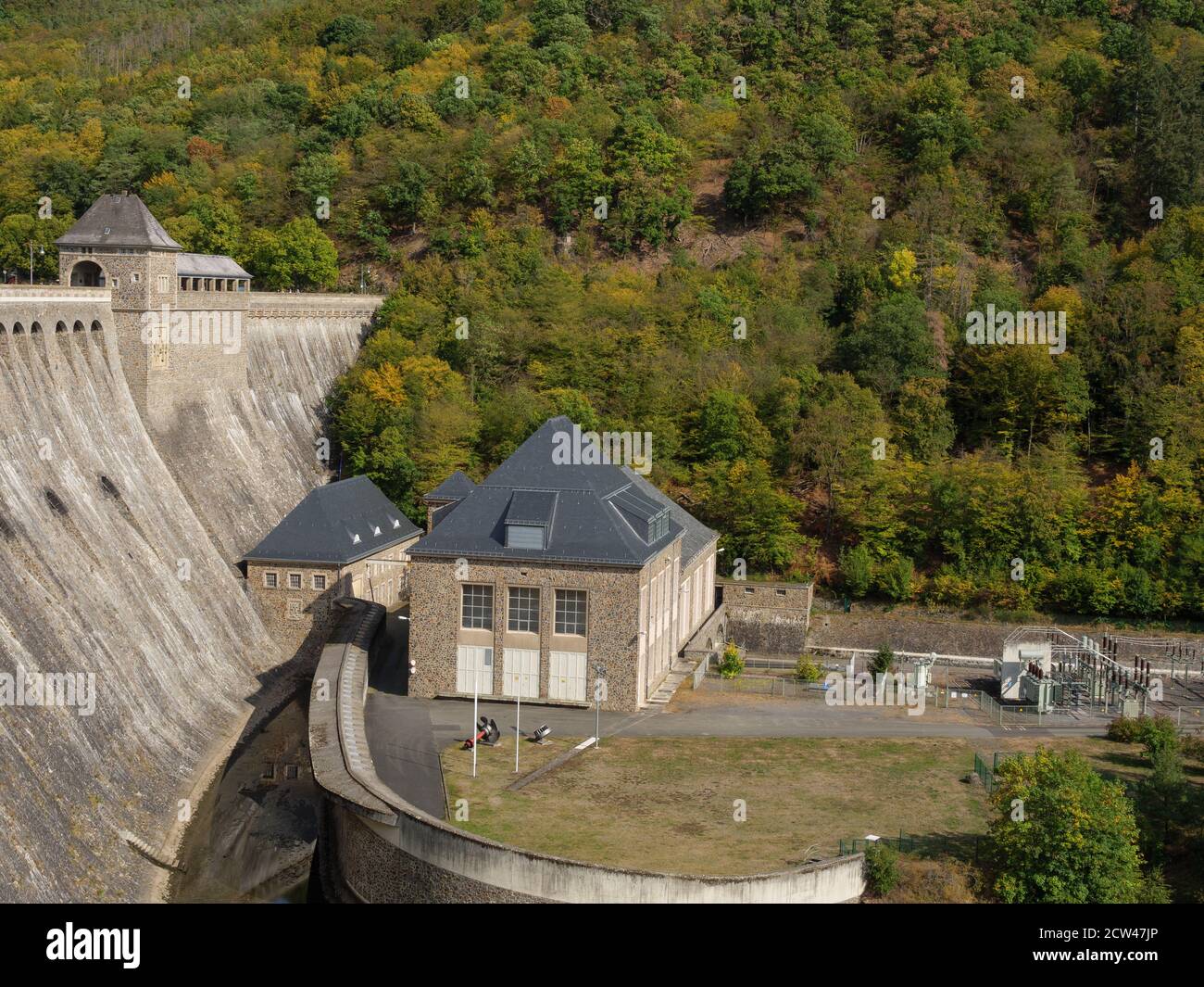 the edersee and the city of waldeck Stock Photo - Alamy