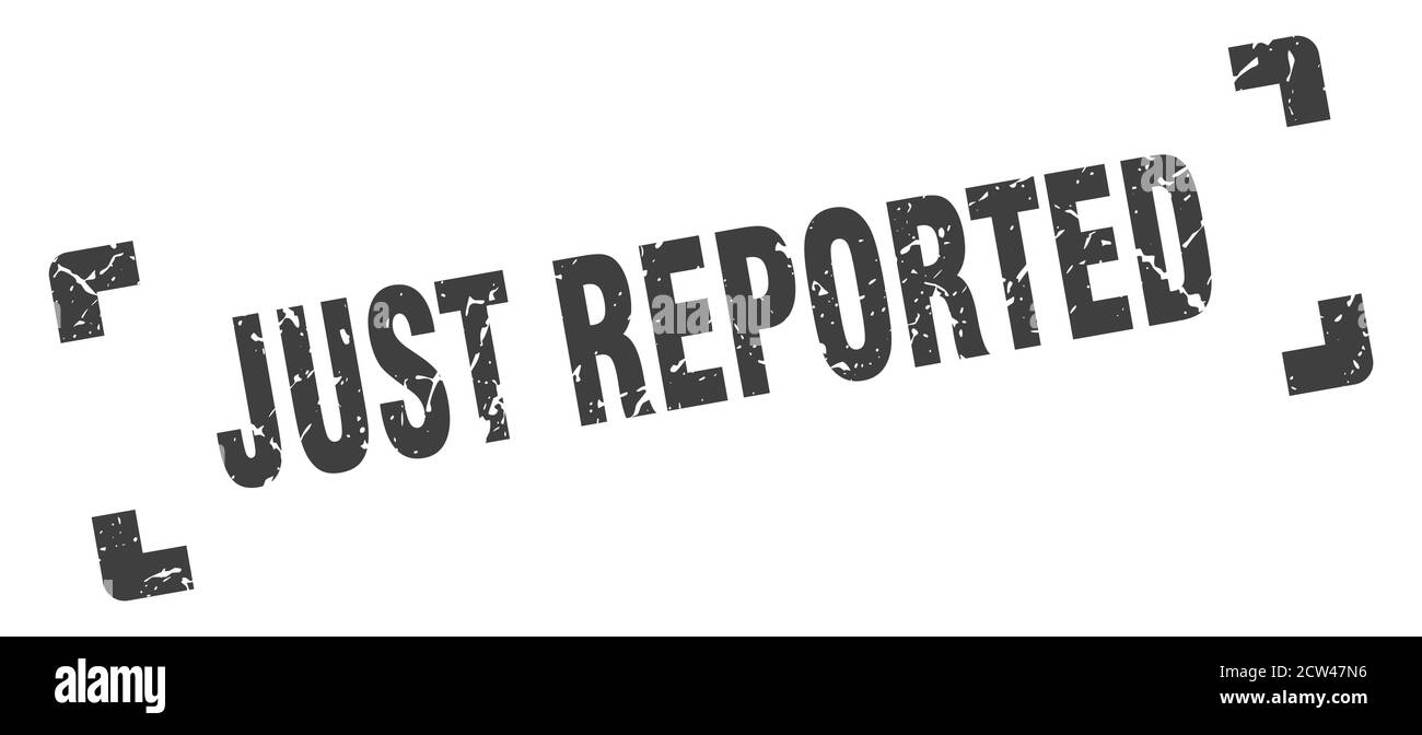 Reported Stock Vector Images - Alamy