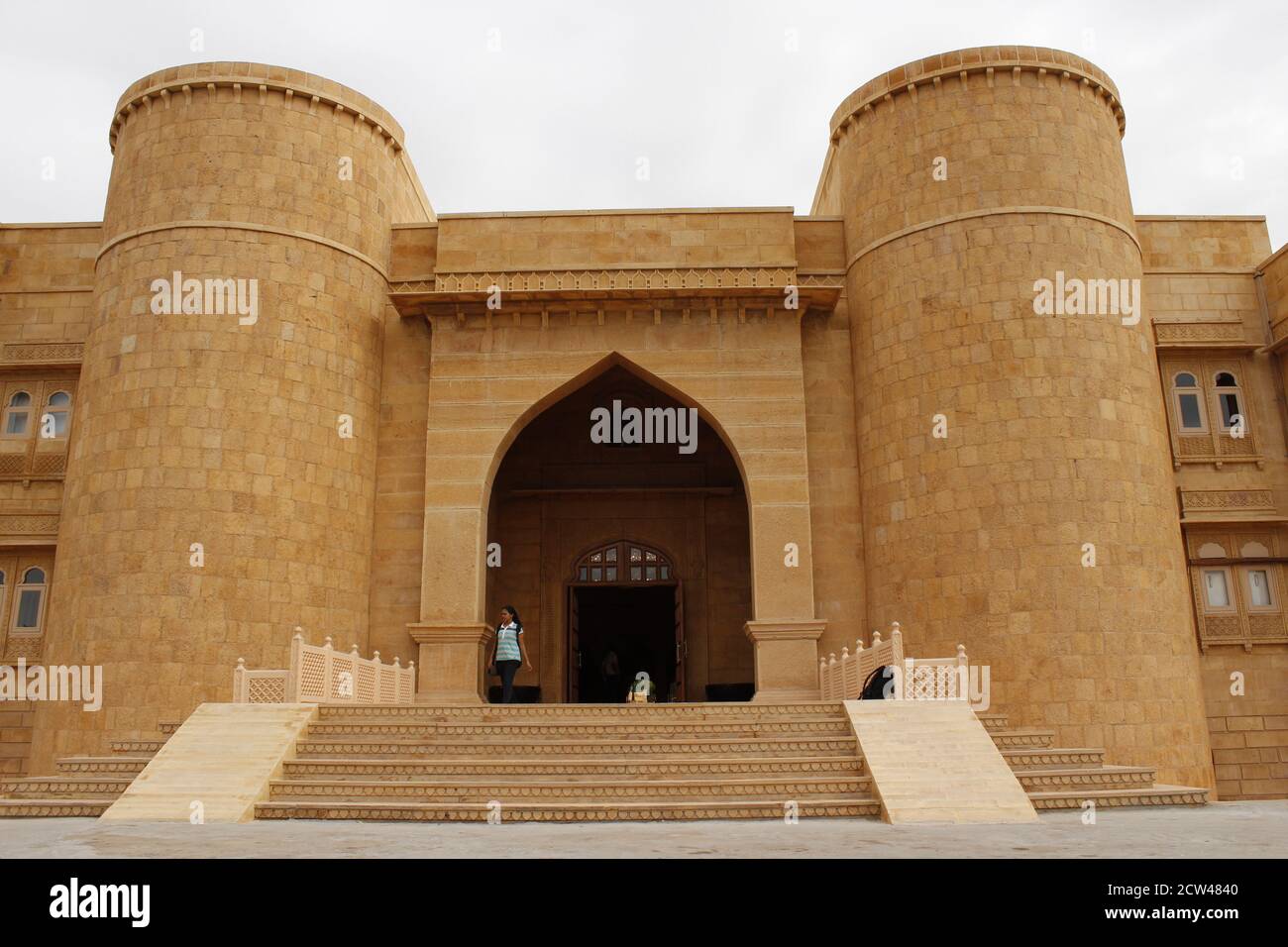 Grand Fort entranceways Stock Photo - Alamy