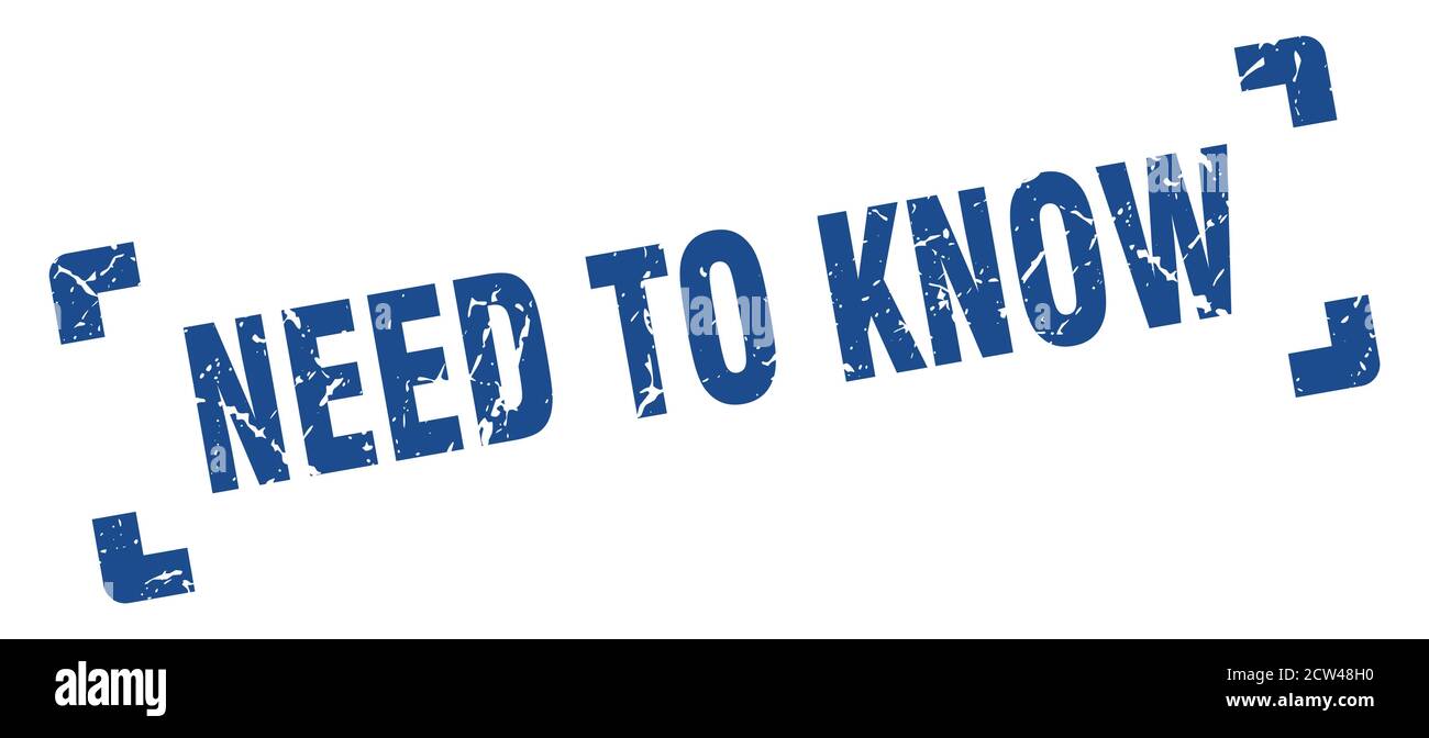 What you need to know Stock Vector Images - Alamy