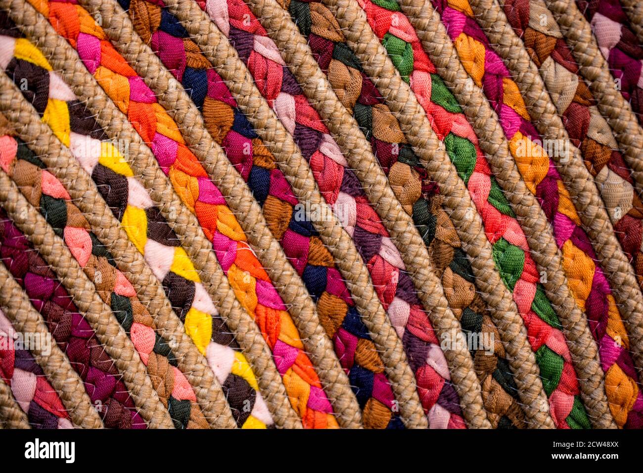 The texture of string, weaving from string background Stock Photo - Alamy