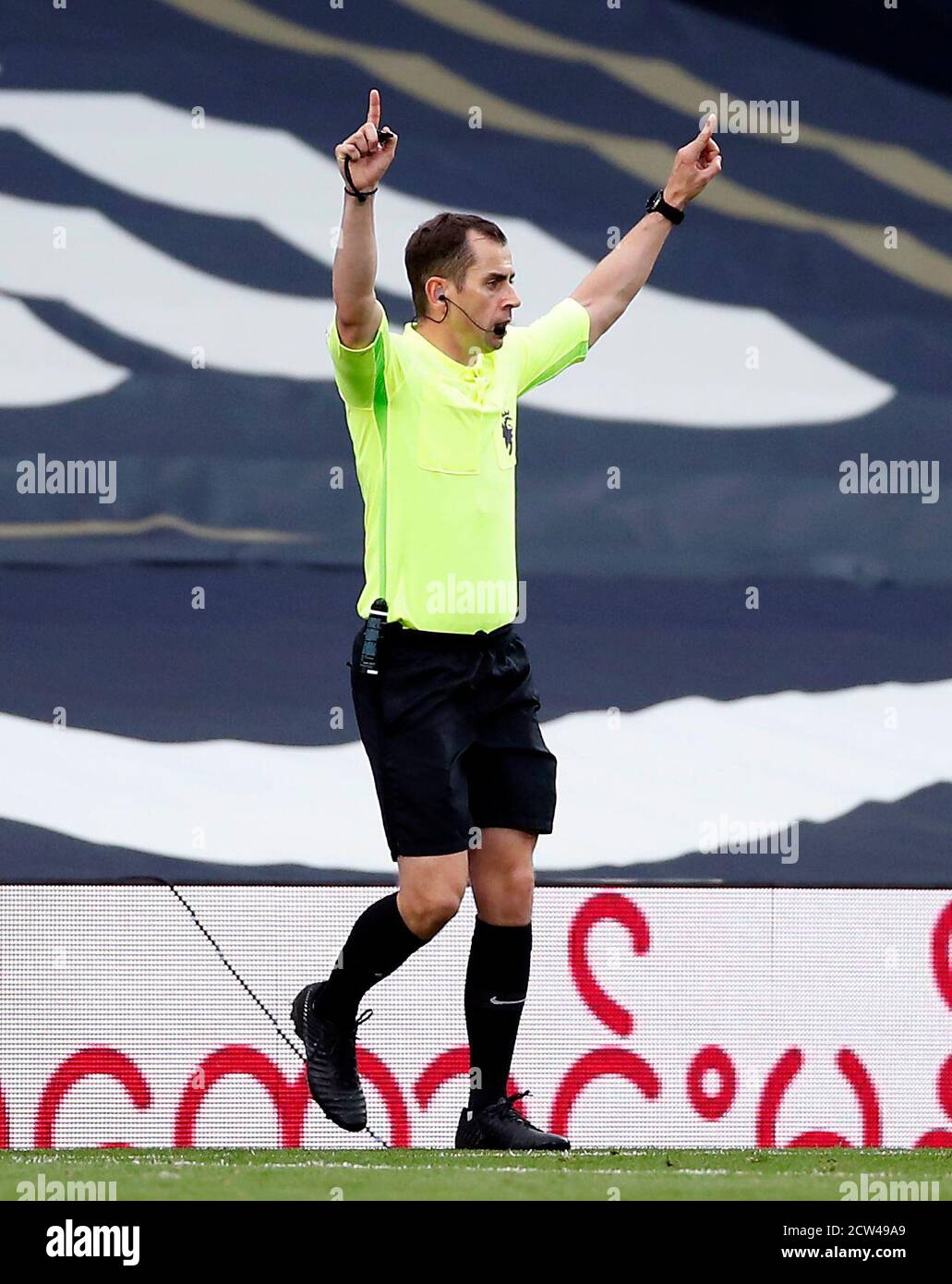 Var pitch side monitor hi-res stock photography and images - Alamy