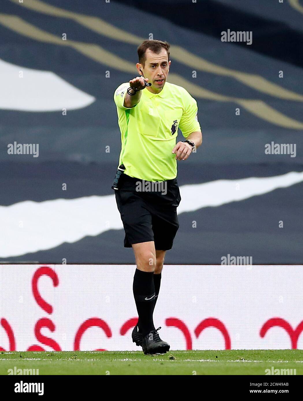 Var pitch side monitor hi-res stock photography and images - Alamy