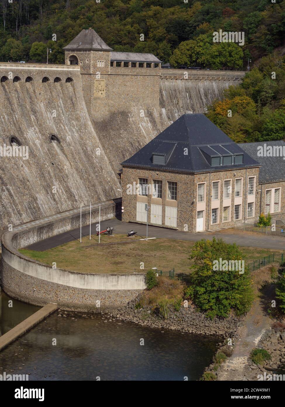 the edersee and the city of waldeck Stock Photo - Alamy