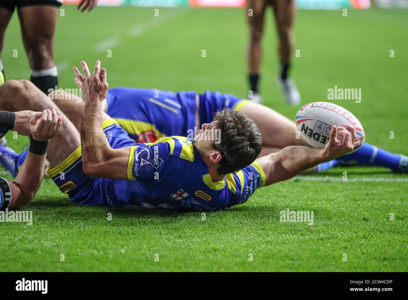 Warrington wolves jake mamo hi-res stock photography and images - Alamy