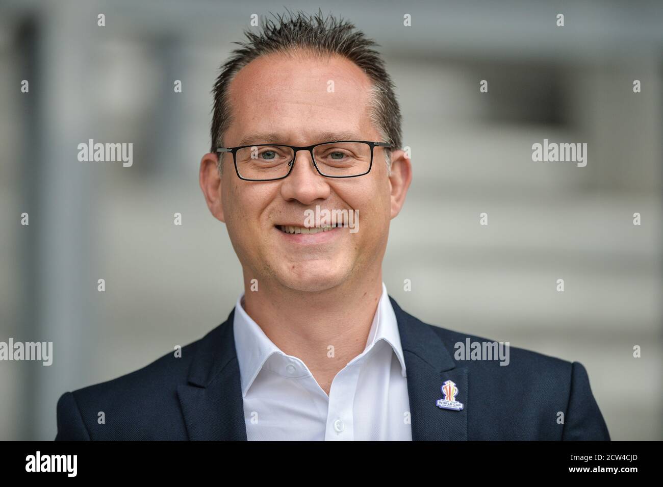 Jon Dutton CEO of the Rugby League World Cup 2021 in attendance before ...