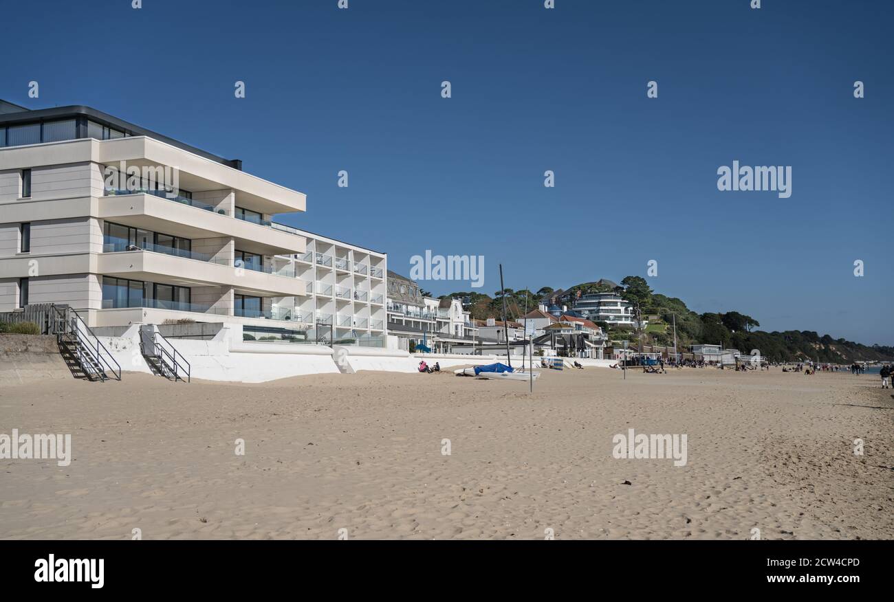 Expensive high end beachfront properties in Sandbanks Poole Dorset ...