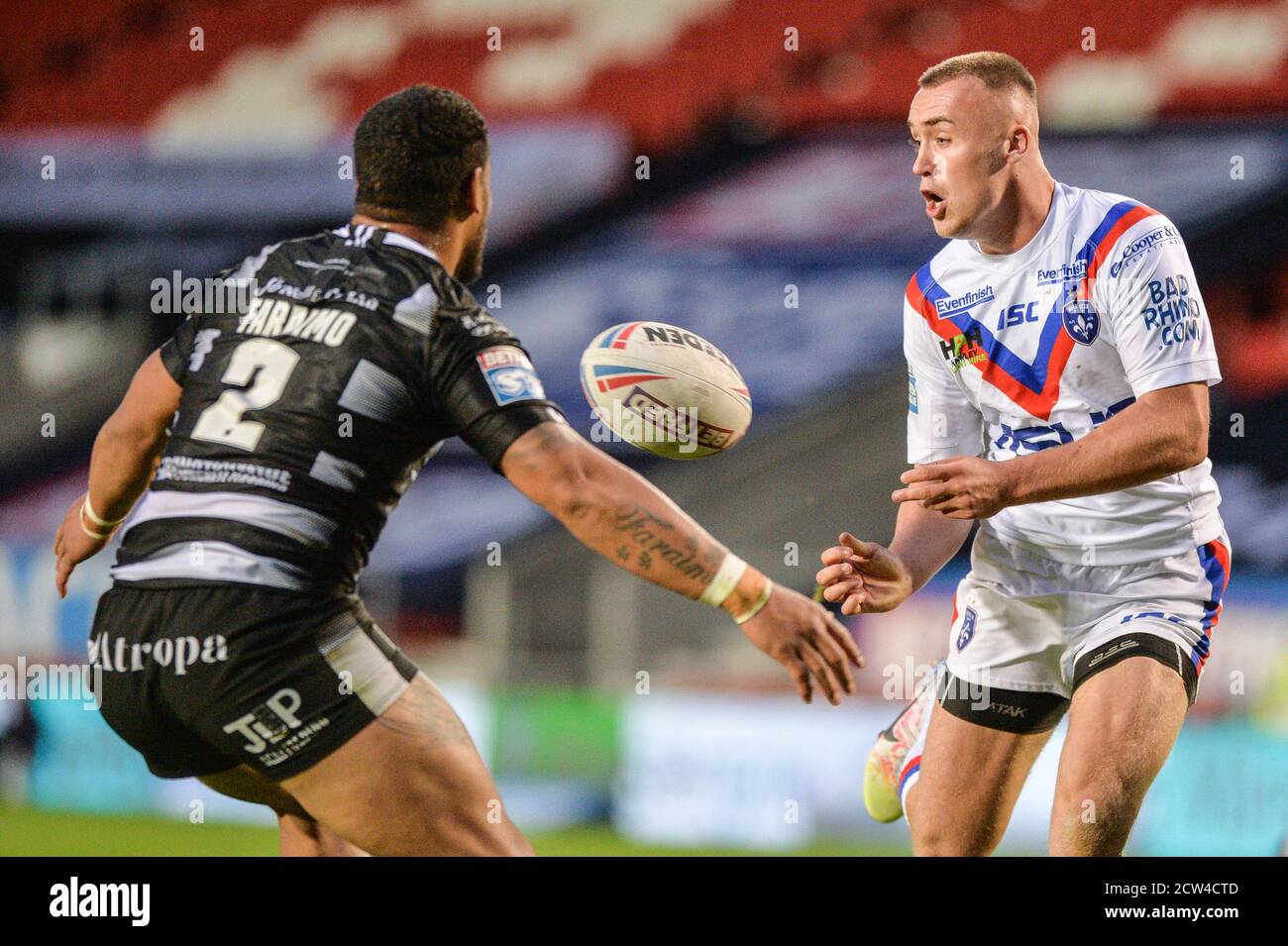 Wakefield Trinity's Connor Bailey in action Stock Photo - Alamy