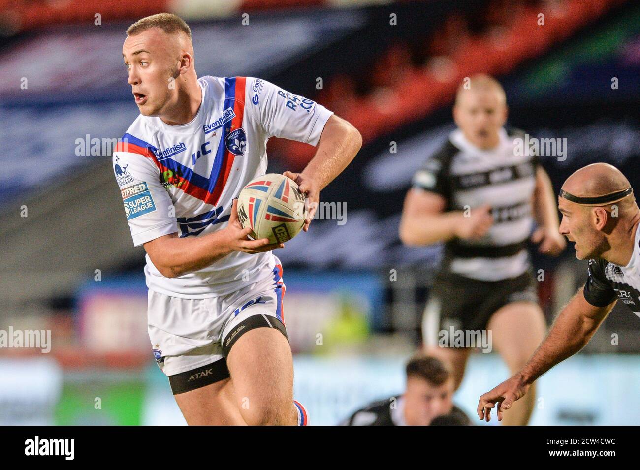 Wakefield Trinity's Connor Bailey in action Stock Photo - Alamy