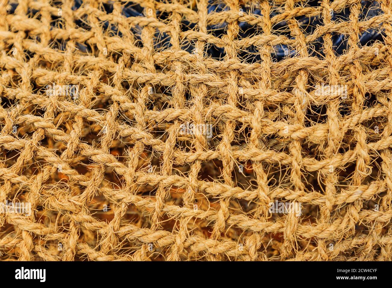 fishing net background texture Stock Photo - Alamy