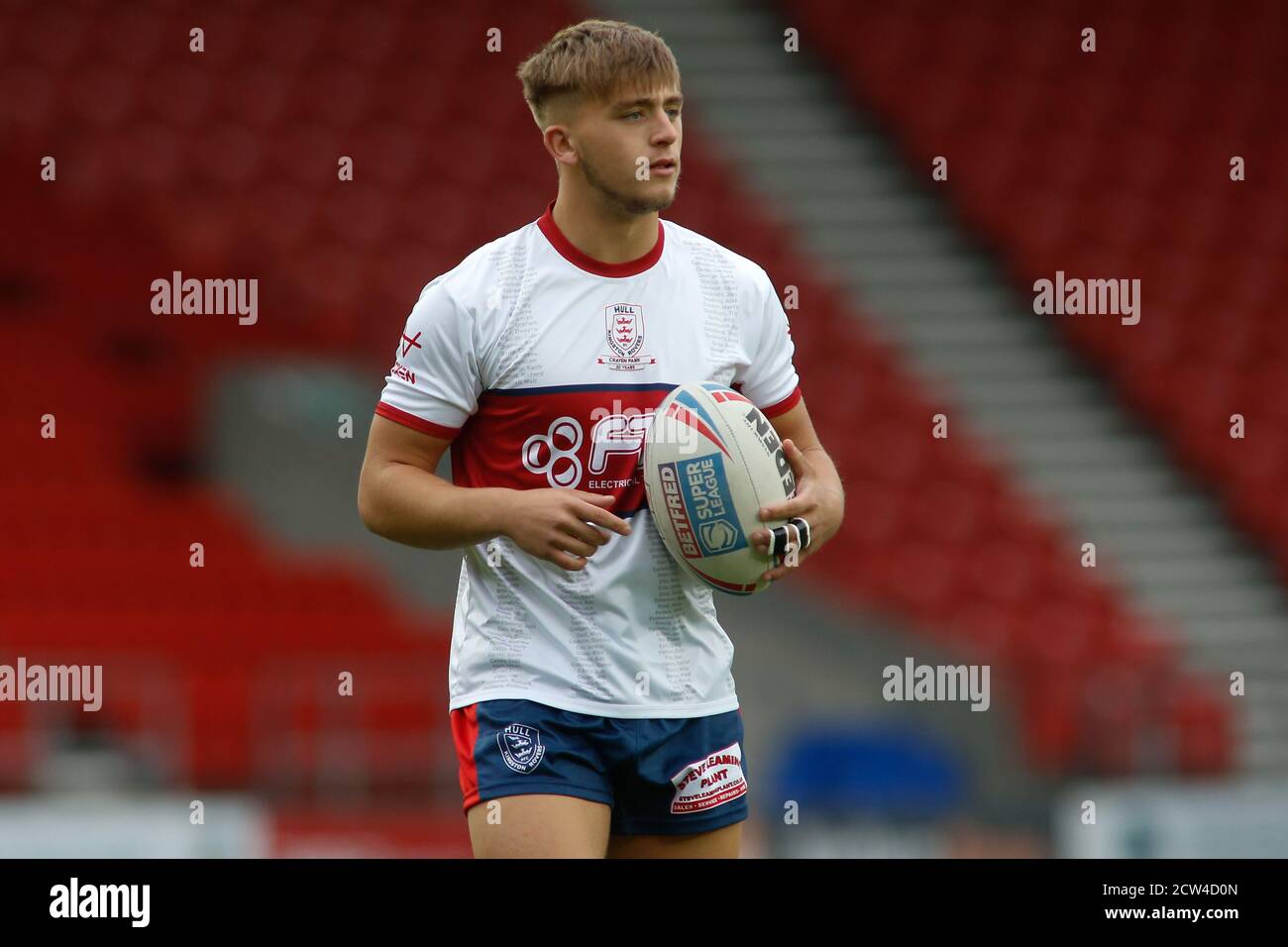 Mikey Lewis (20) of Hull KR Stock Photo - Alamy