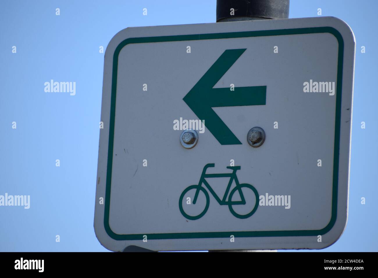 bike road sign Stock Photo - Alamy