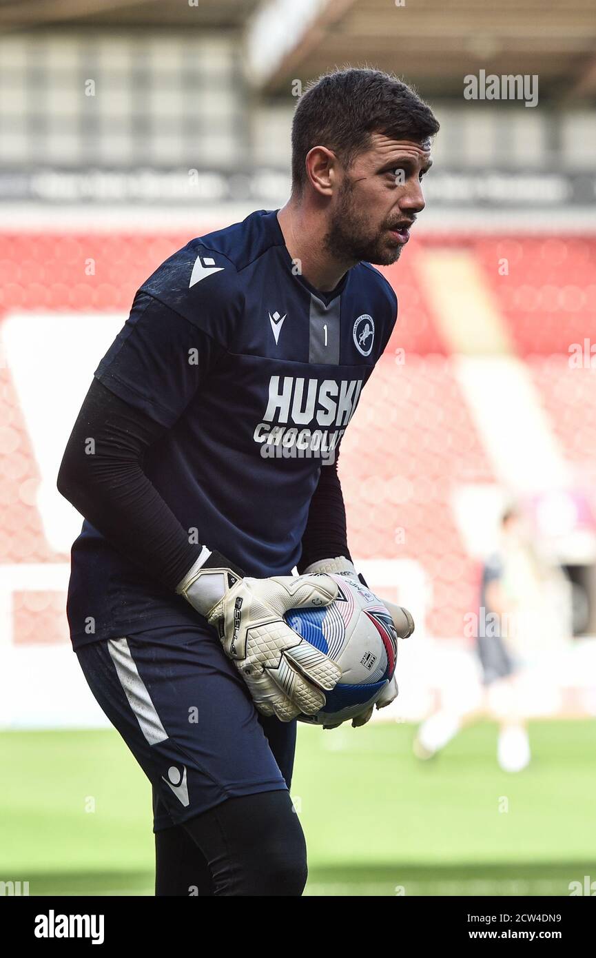 Frank Fielding (1) of Millwall Stock Photo - Alamy