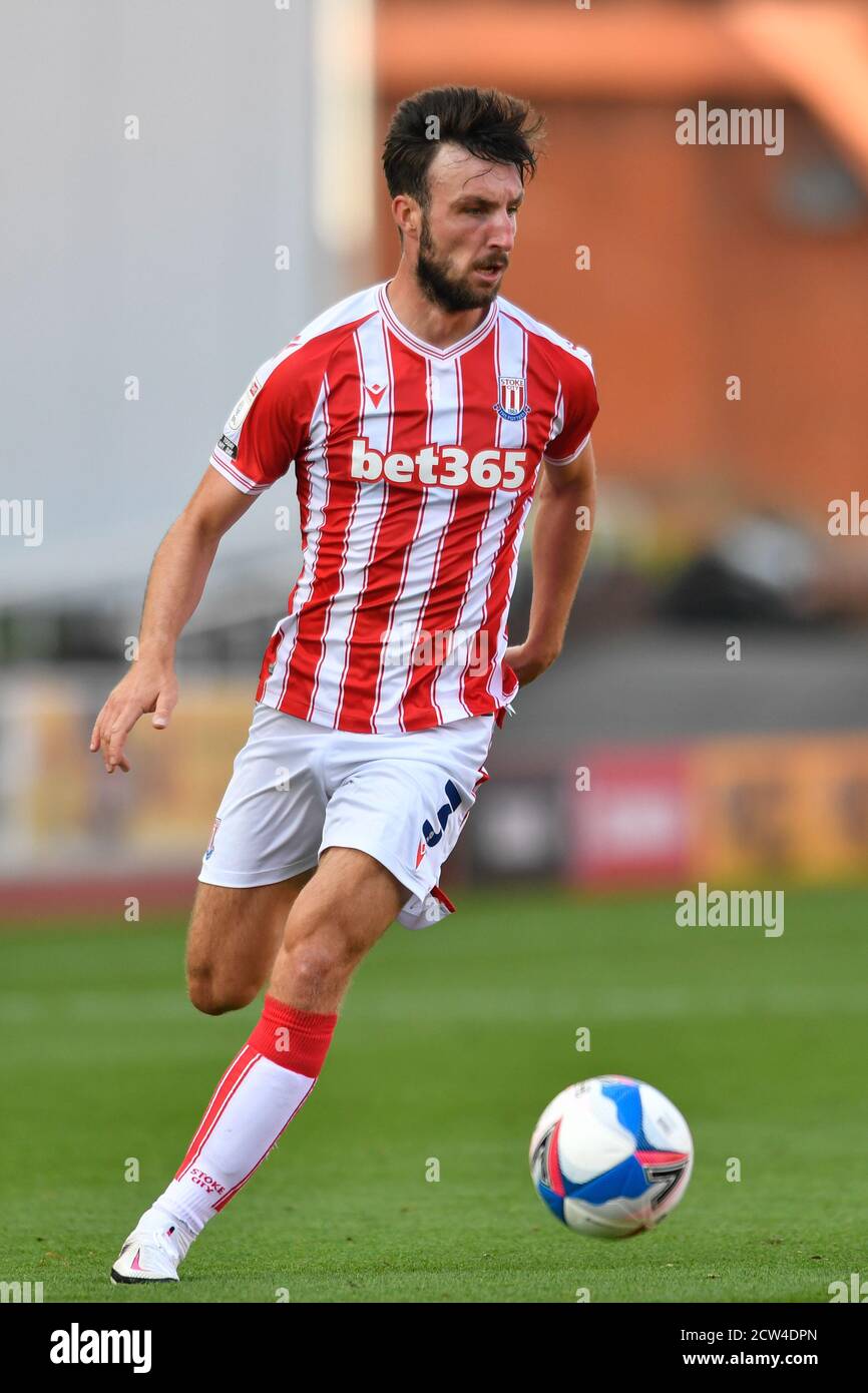 Morgan Fox (3) of Stoke City runs with the ball Stock Photo - Alamy