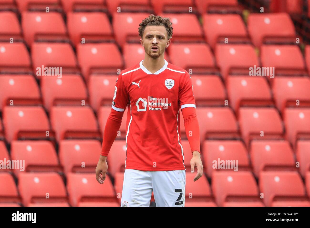 Jordan Williams (2) of Barnsley during the game Stock Photo - Alamy