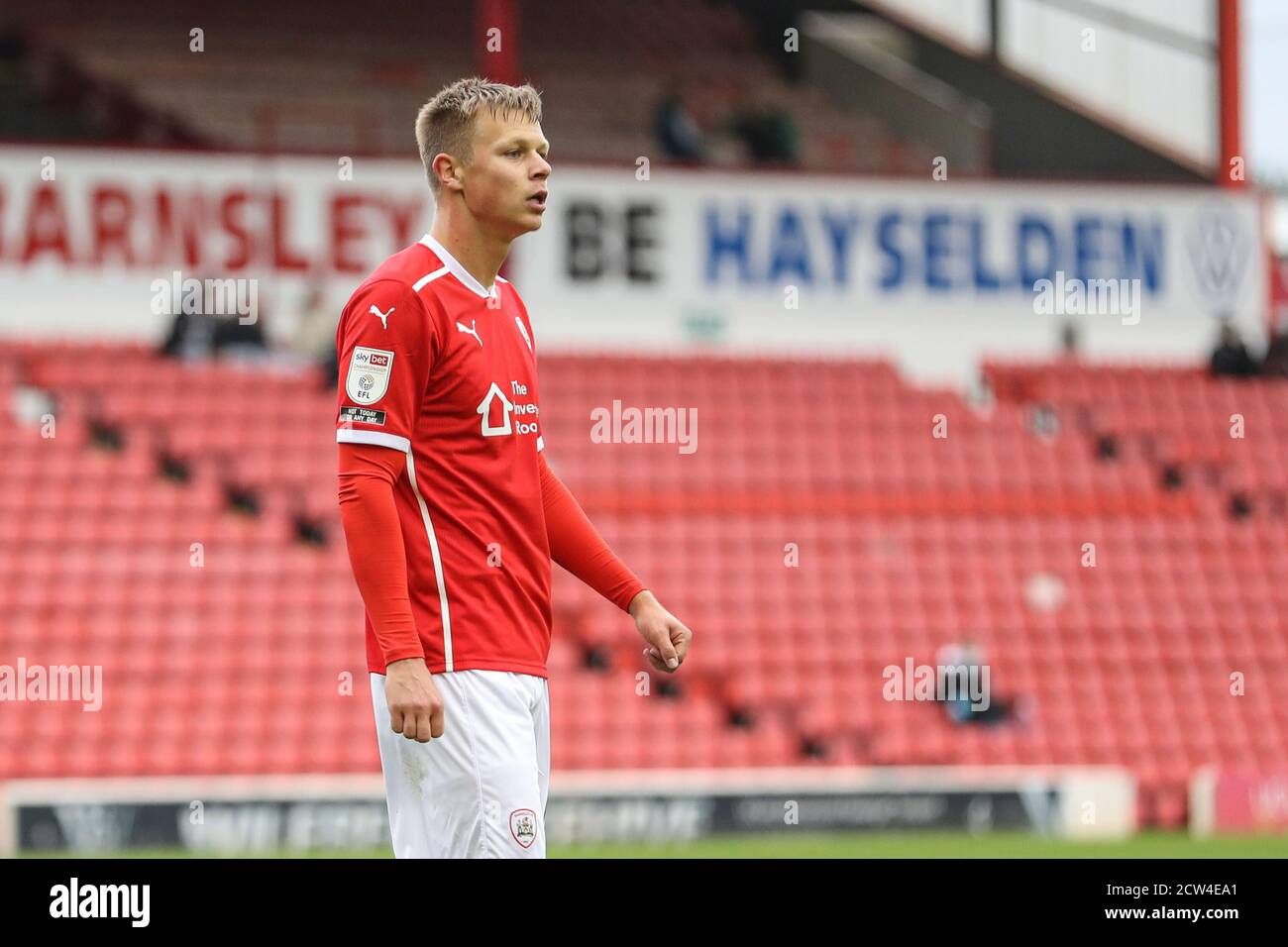 Mads Andersen (6) of Barnsley during the game Stock Photo - Alamy